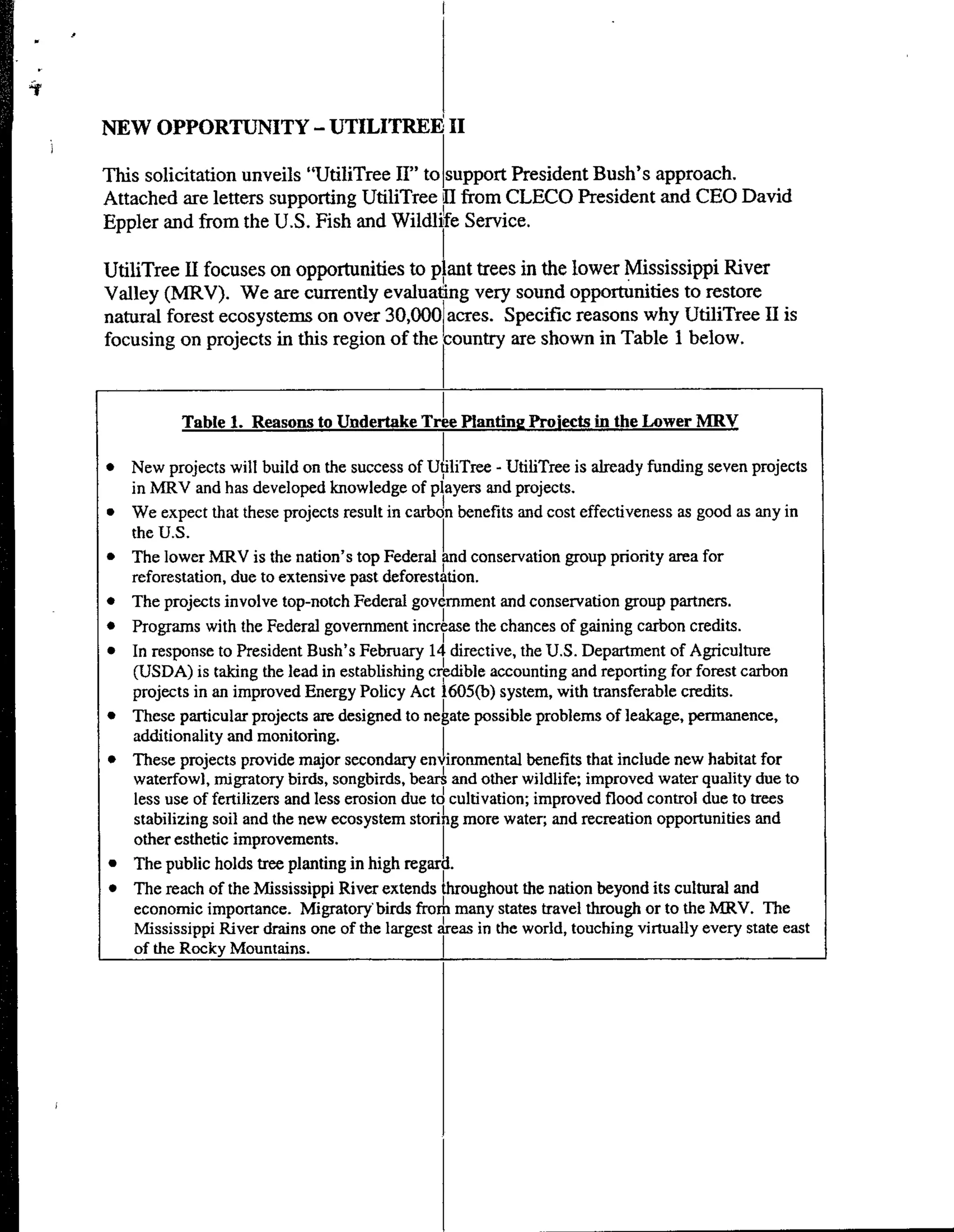 Letter from UtiliTree Carbon Company 8.23.02