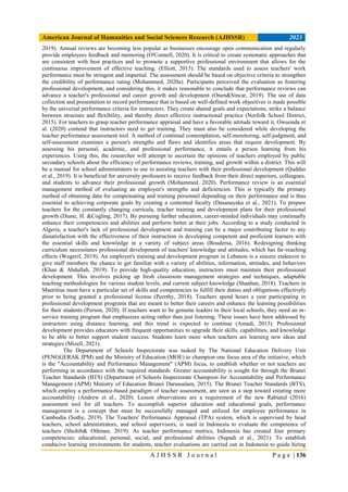 Perspectives of Public Secondary School Teachers on the Effectiveness ...