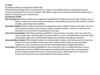Statistical Predictive Analytical methods for data science | PPTX