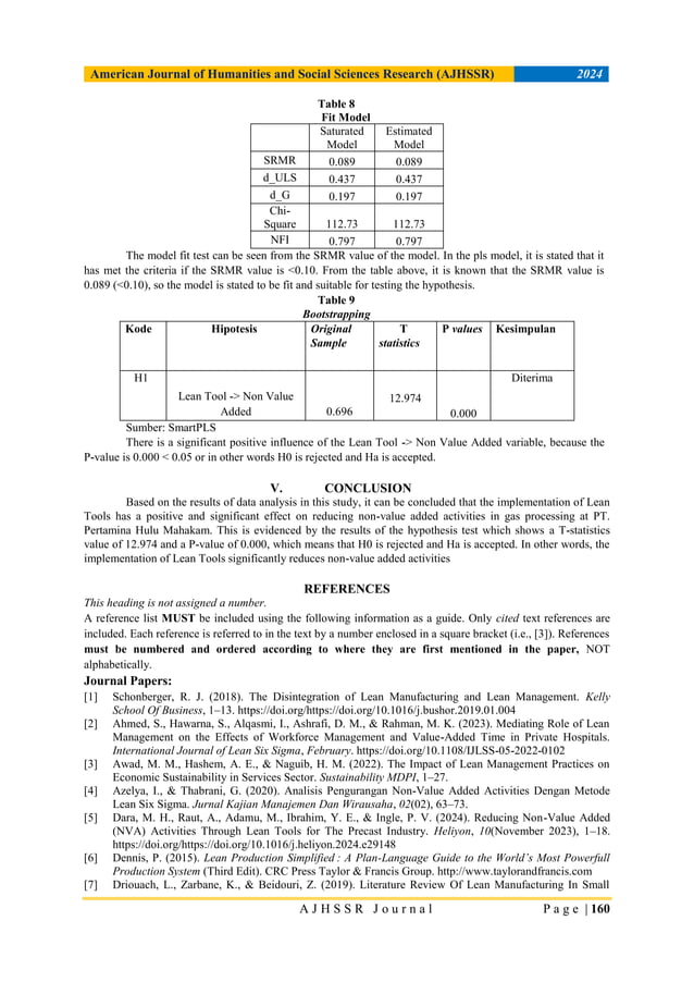 The Effect Of Lean Tool In Reducing Non-Value Added Activities In Gas ...