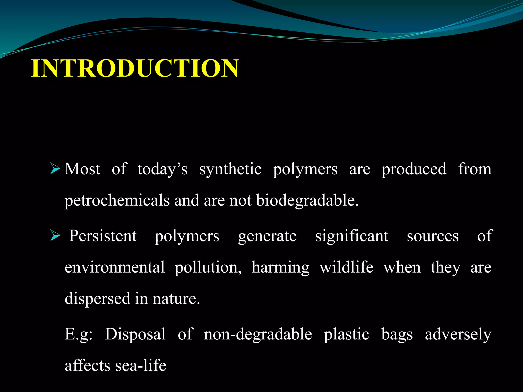 Bio degradable films for food packaging | PPTX