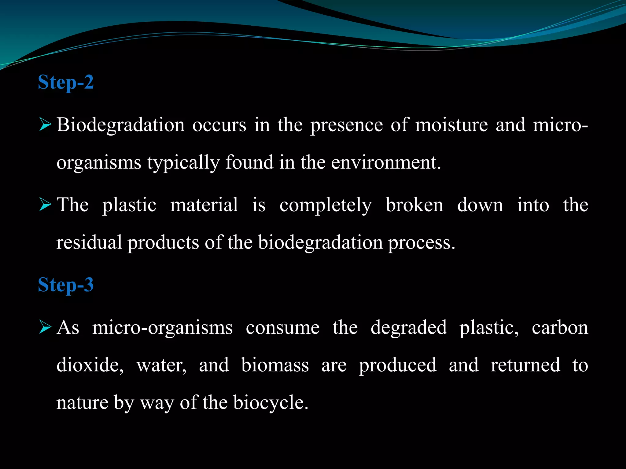 Bio degradable films for food packaging | PPTX