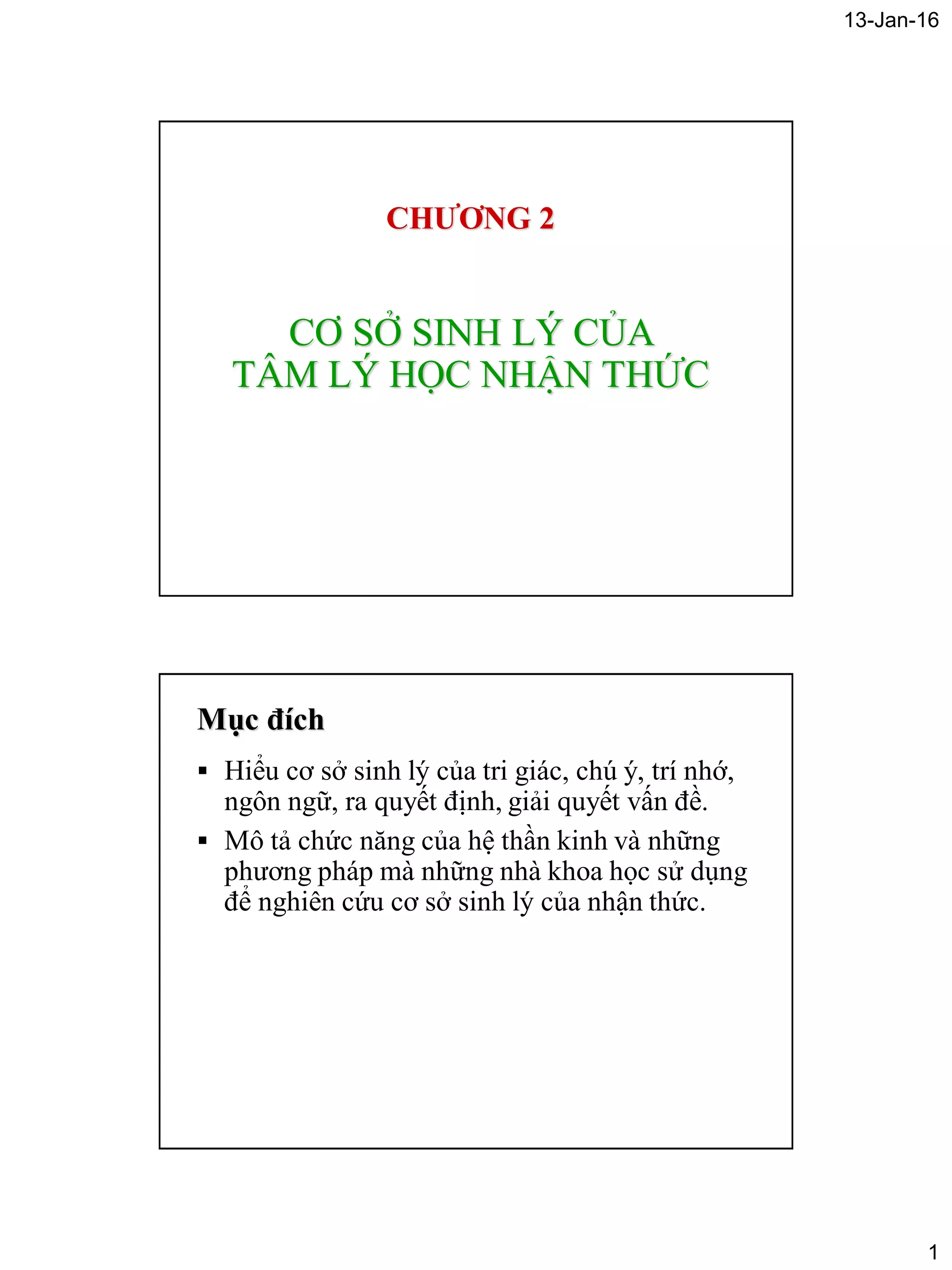 Tlh nhan thuc.bai 2 | PDF