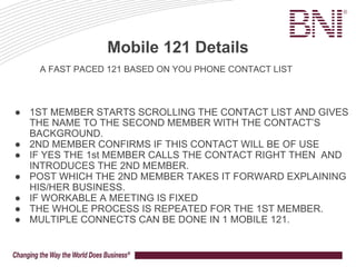BNI 121 edu slot | PDF