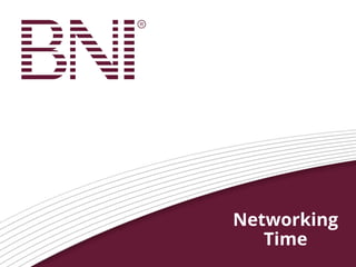 BNI networking time | PDF