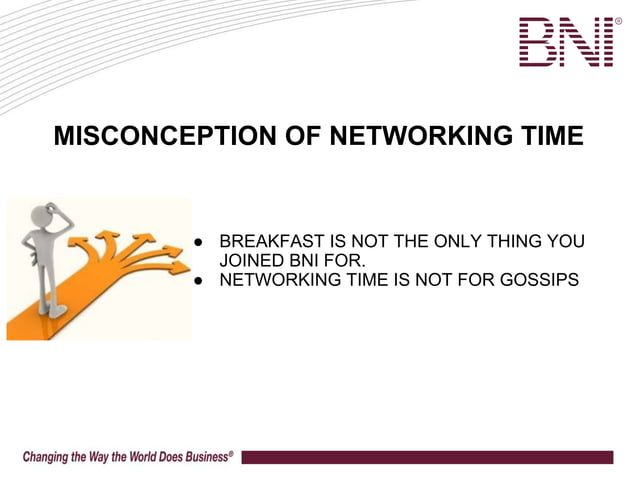 BNI networking time | PDF