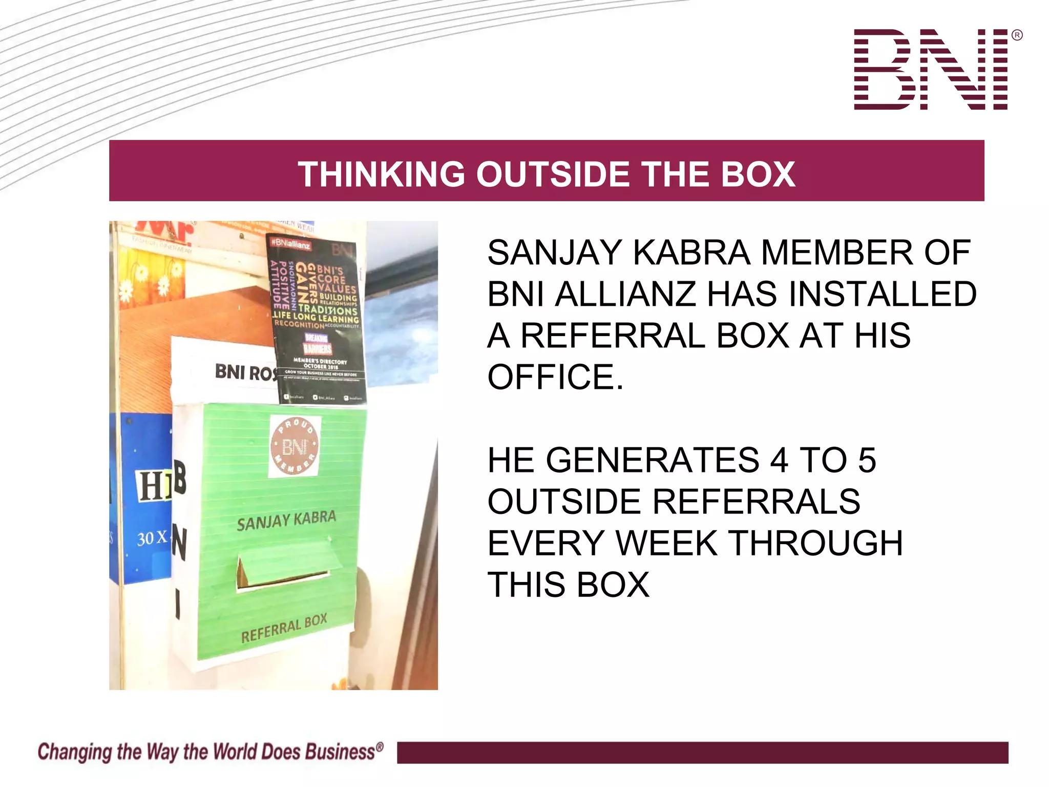 BNI outside referral | PDF