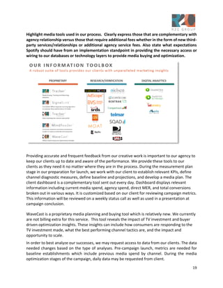 R2C Group Request for Proposal- Spotify | PDF