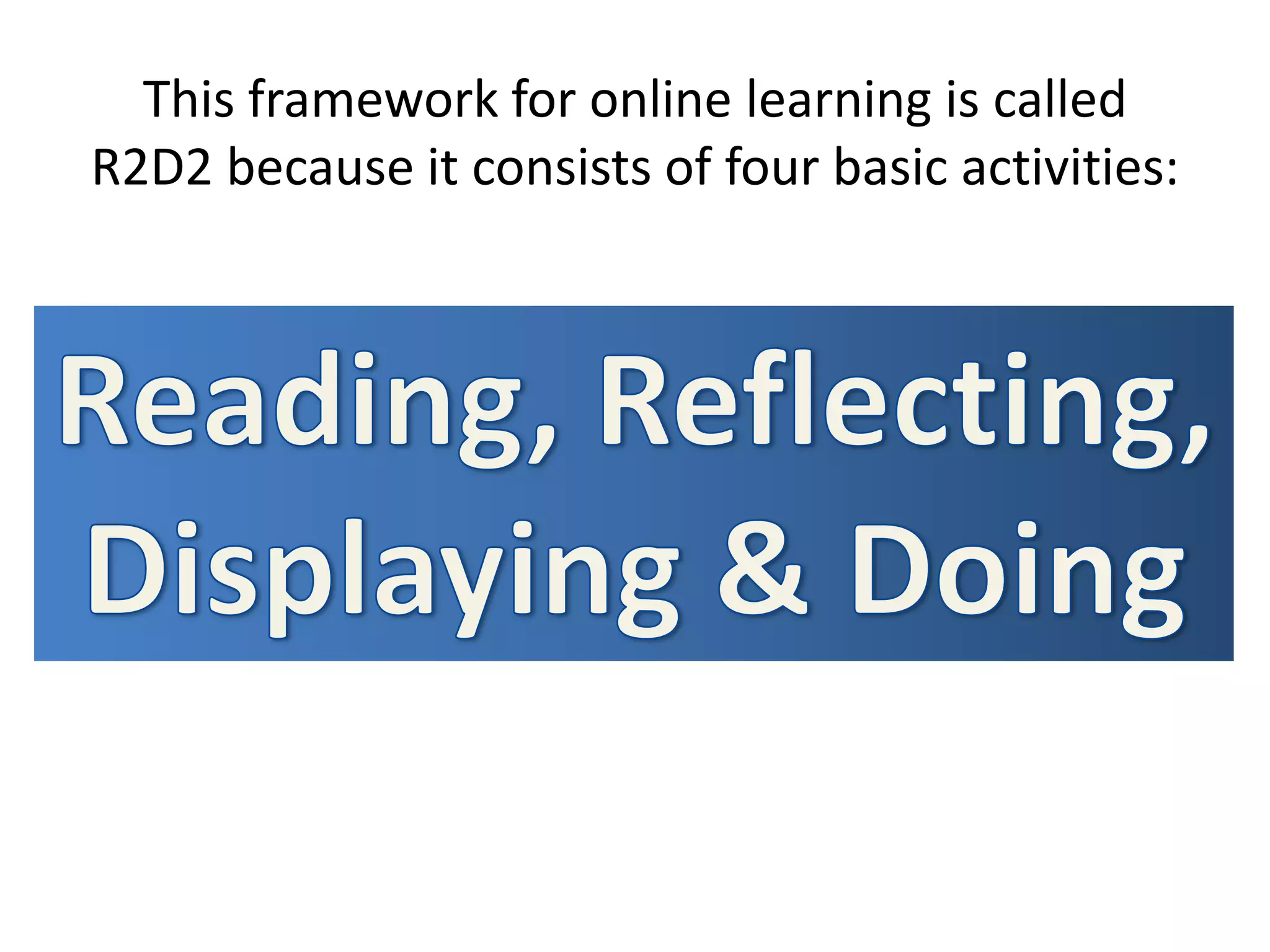 R2D2 model of empowering online learning | PDF