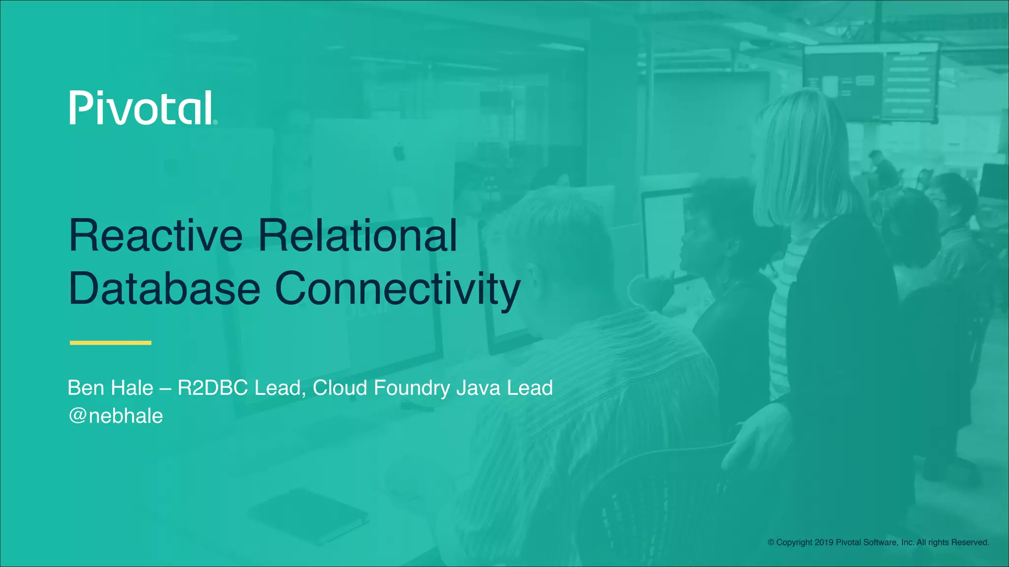 Reactive Relational Database Connectivity | PPT