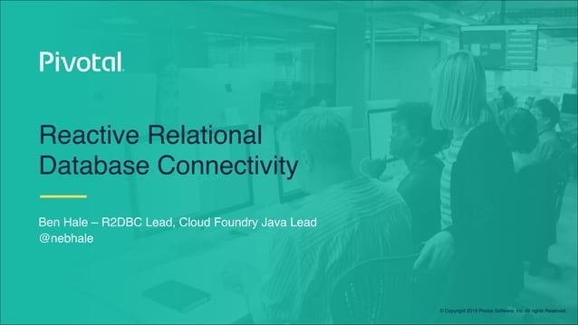 Reactive Relational Database Connectivity | PPT