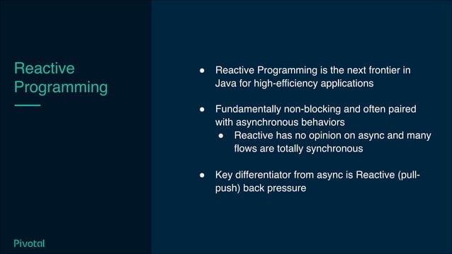Reactive Relational Database Connectivity | PPT