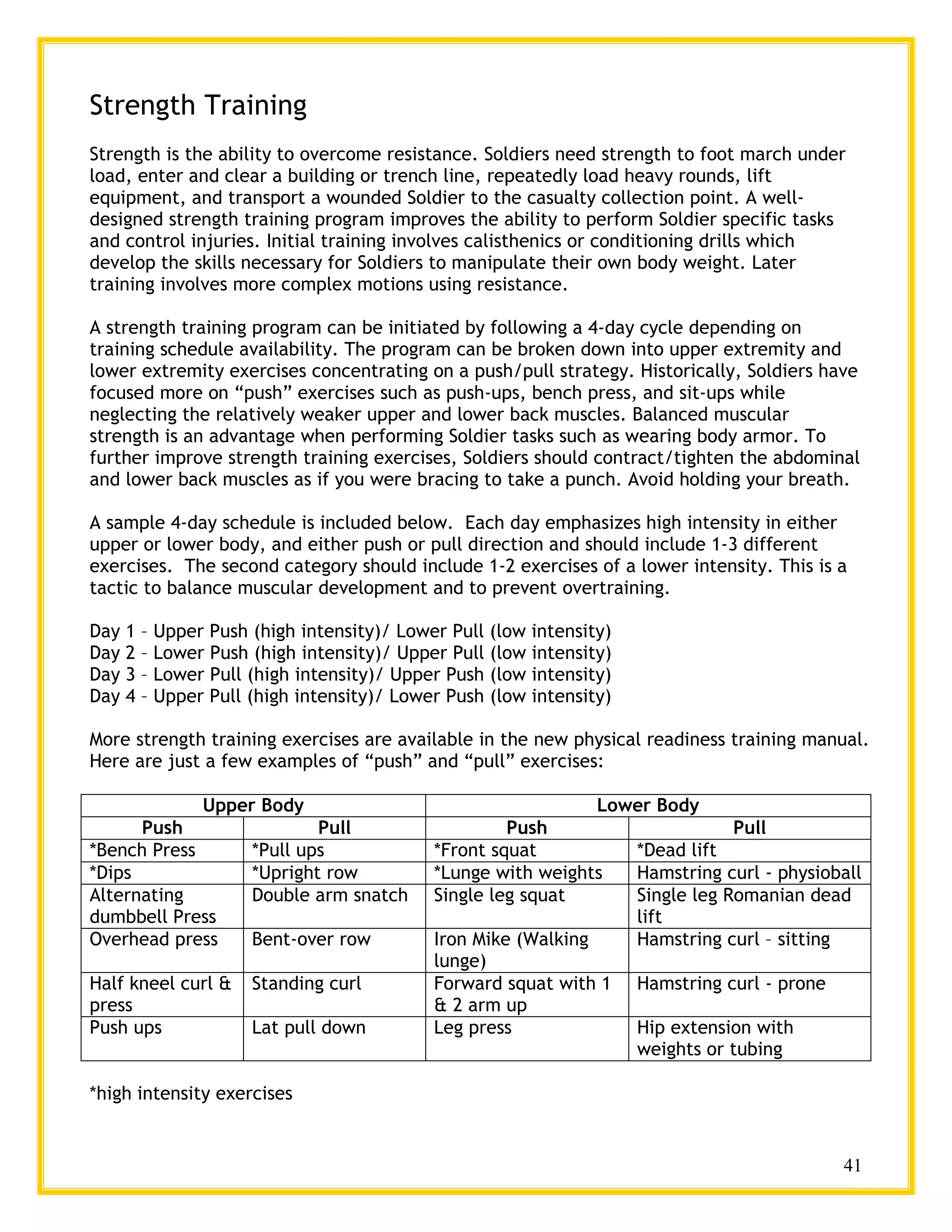 Building the Soldier athlete | PDF