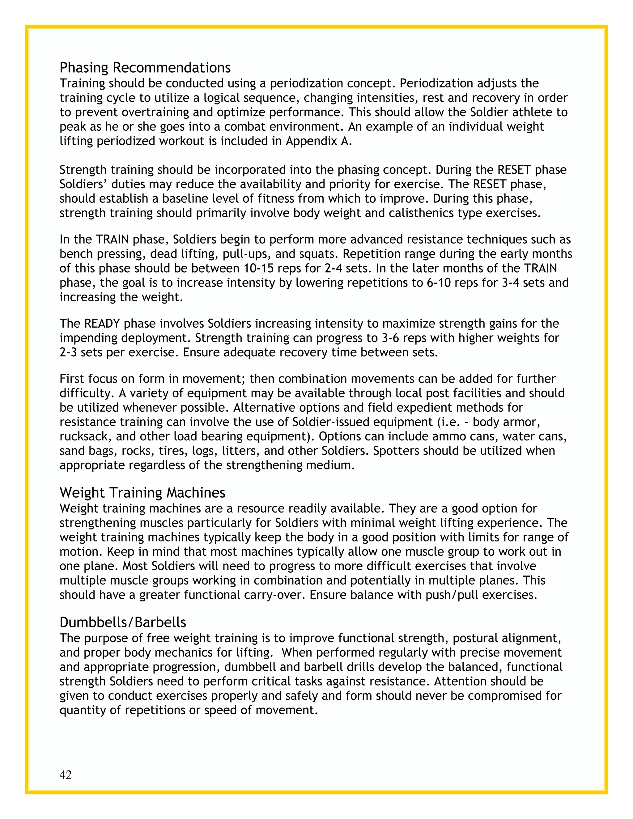 Building the Soldier athlete | PDF