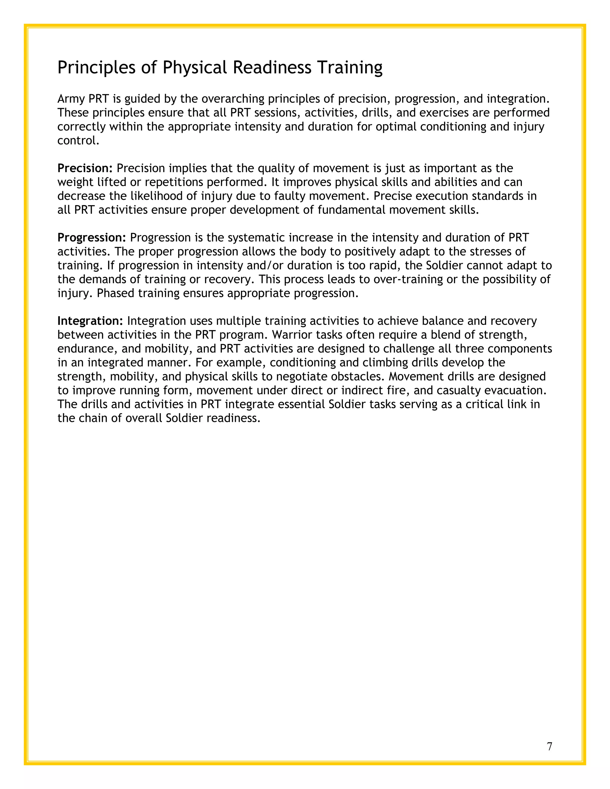 Building the Soldier athlete | PDF