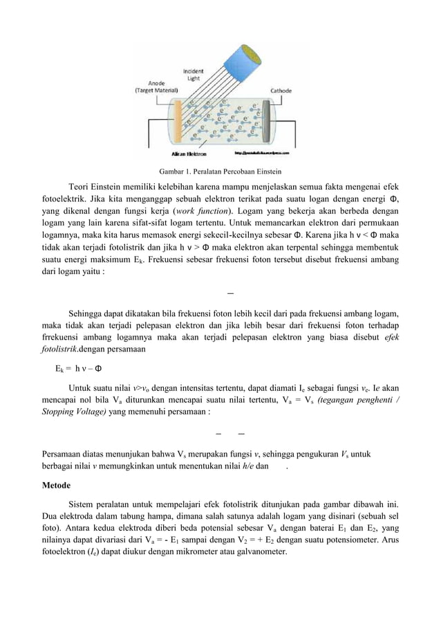 R2 efek fotolistrik | PDF