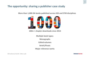 R2R 2021: Diversifying readership for OA books (presentation by Mithu ...
