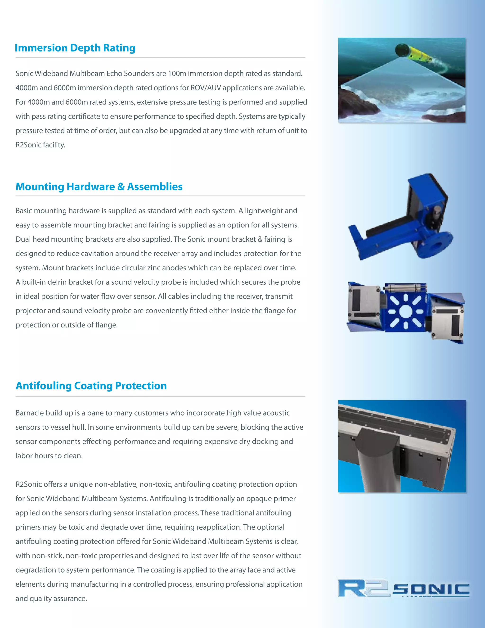 R2Sonic Product Brochure | PDF