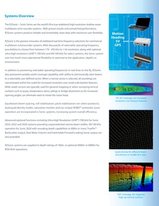 R2Sonic Product Brochure | PDF