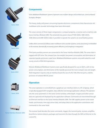 R2Sonic Product Brochure | PDF