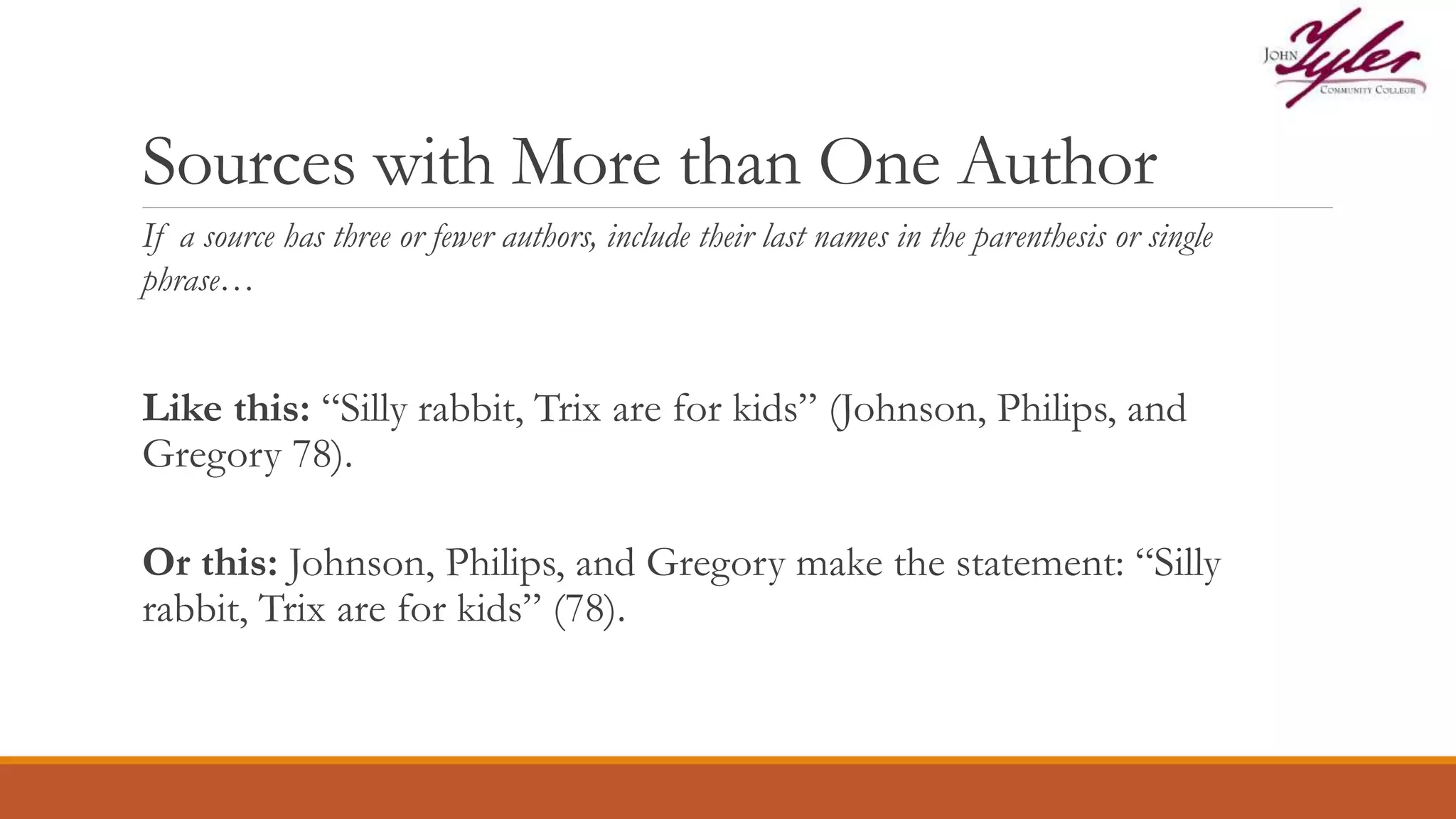 MLA in text citations | PPTX