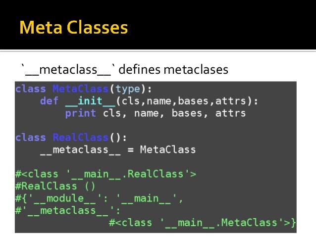 Python Meta Classes And How Django Uses Them
