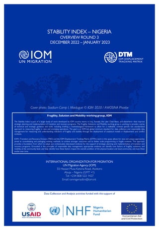 R3 NGA Stability Index Report___v111111 | PDF