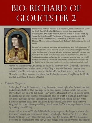 Education Packet: "Richard III" by William Shakespeare | PPTX