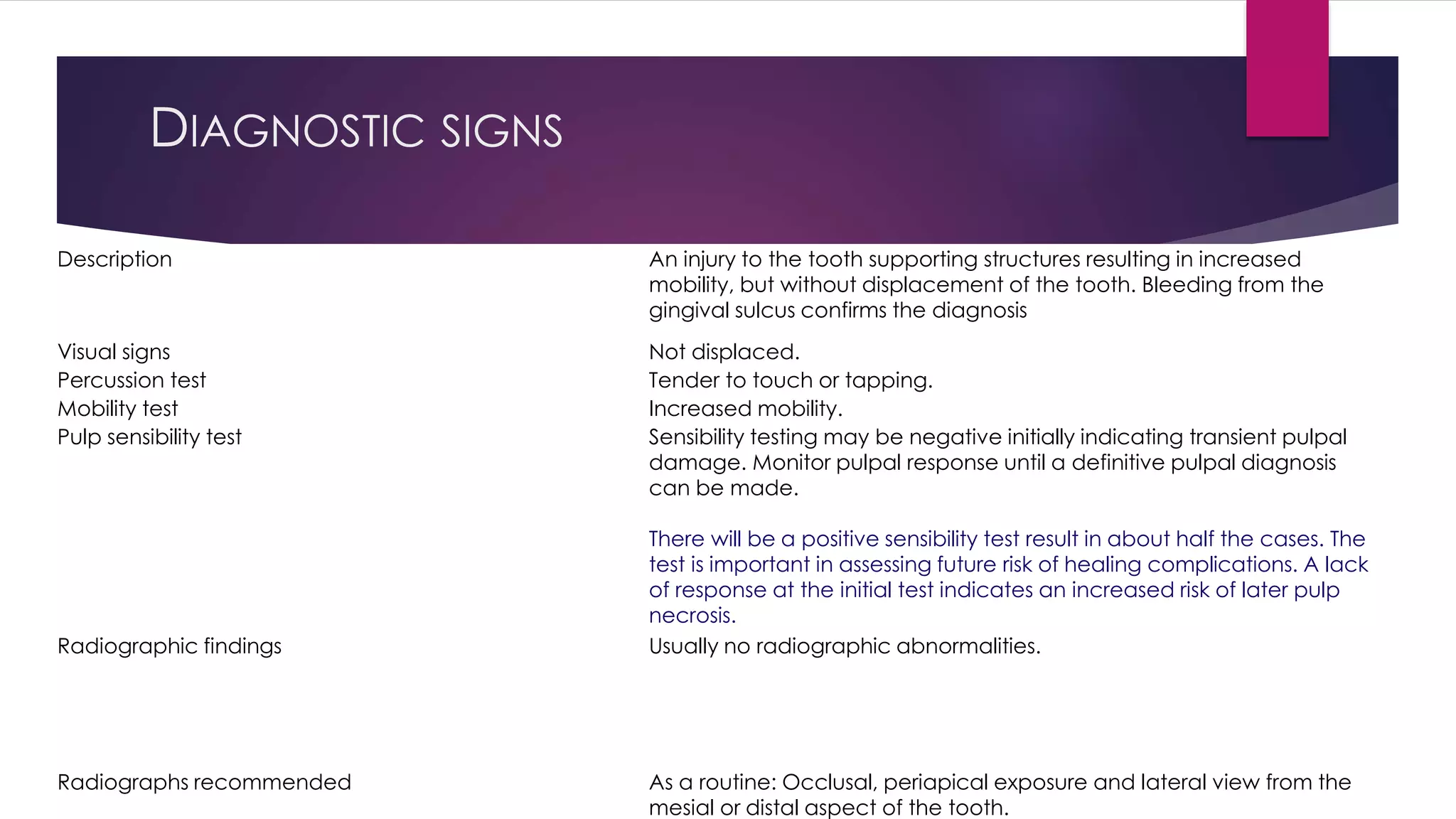 Luxation tooth injuries | PPTX