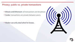 DevDay: Writing a Secure CorDapp, (almost) Everything You Didn't Know You Needed To, R3 | PPT