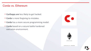 DevDay: Writing a Secure CorDapp, (almost) Everything You Didn't Know You Needed To, R3 | PPT