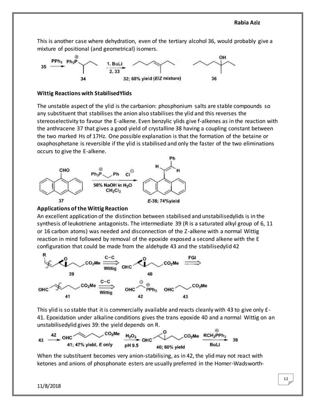 Organic Synthesis: | PDF