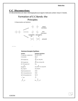 Organic Synthesis: | DOCX
