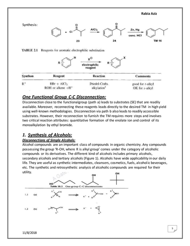 Organic Synthesis: | PDF