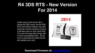 R4 3DS 9.8.0 update | PPT