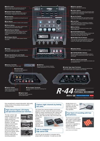 Roland R44 R-44 brochure | PDF
