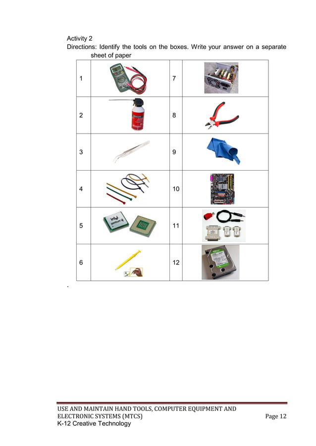 CREATIVE TECHNOLOGY 7 QI-L3 | PDF