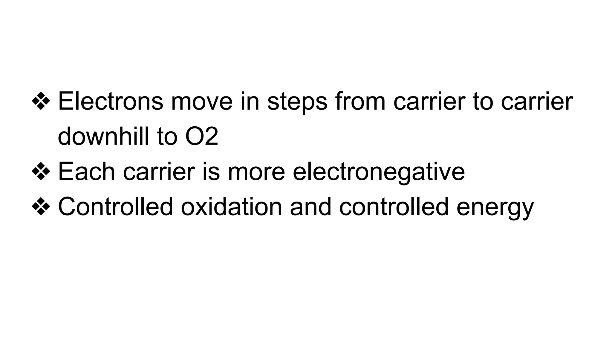 Electron Transport chain, components of ETC, chemiosmosis | PPTX