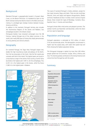 Portugal - Dados Básicos | PDF