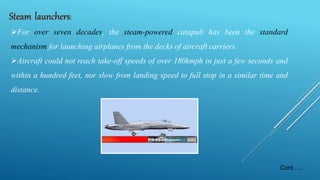 Electro Magnetic Aircraft Launching System | PPTX