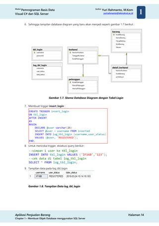 Chapter 01 - Pembuatan Database | PDF