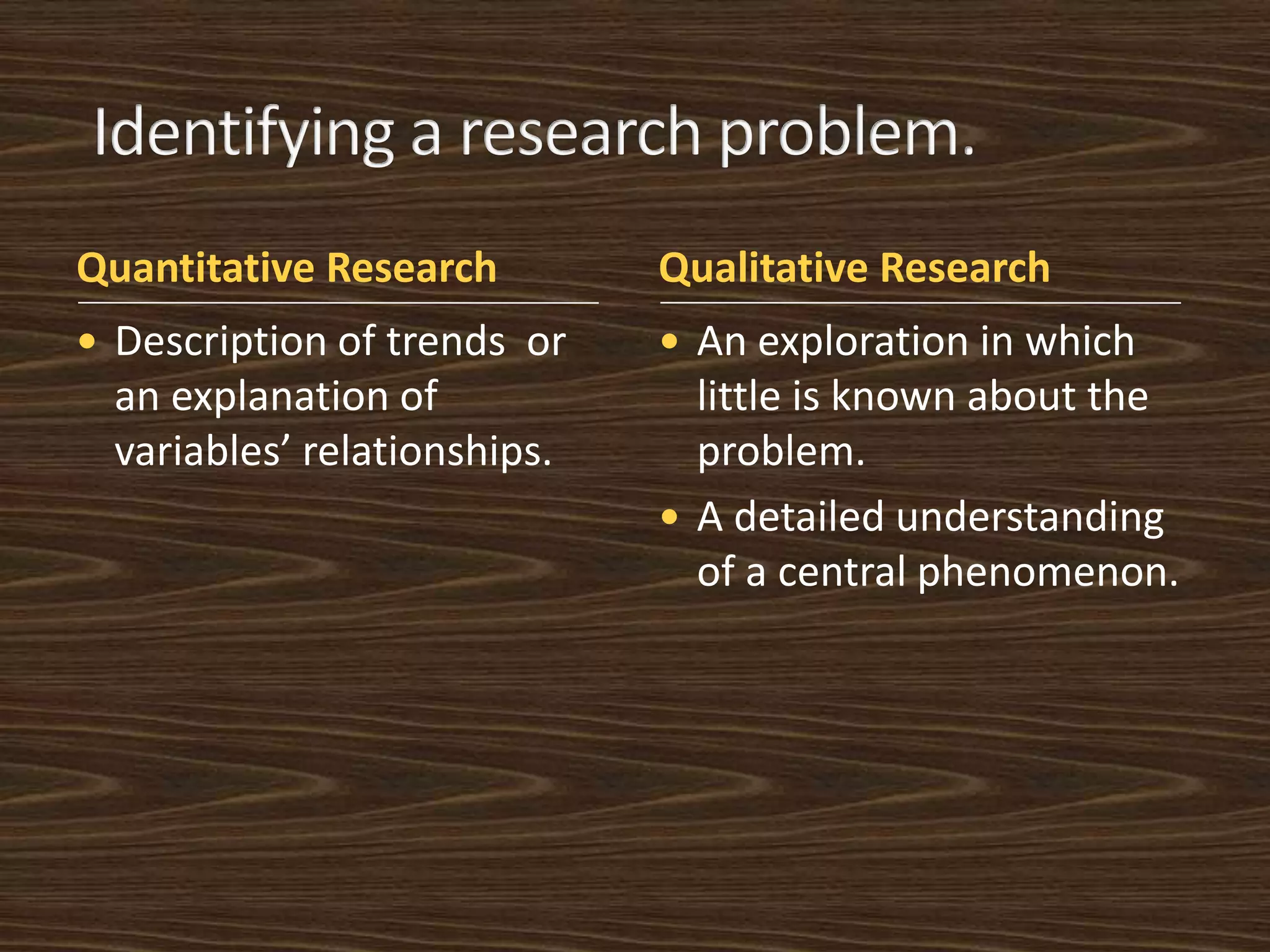 Quantitative and Qualitative Research | PPTX