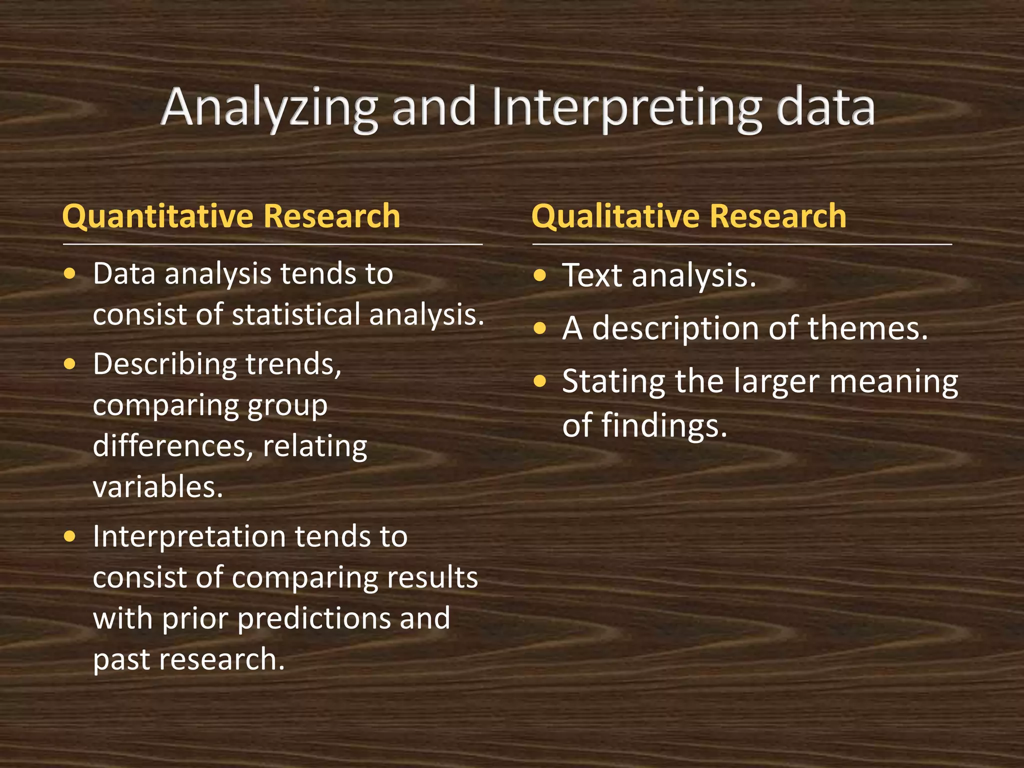 Quantitative and Qualitative Research | PPTX