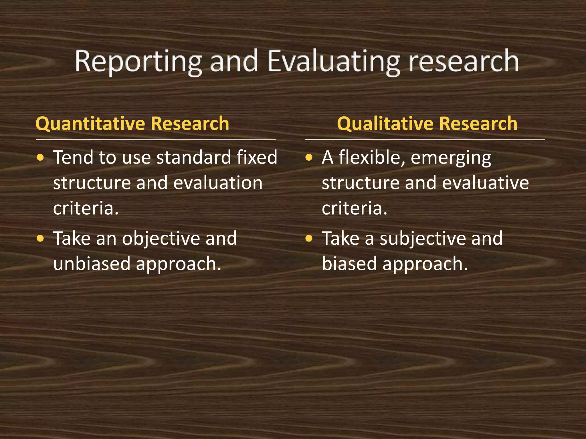 Quantitative and Qualitative Research | PPTX