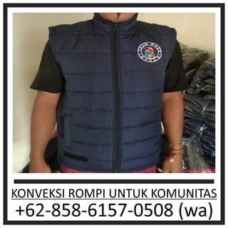 Jasa Pembuatan Rompi Berkualitas | PDF