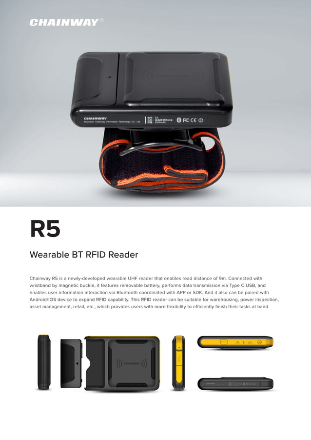 Wearable BT RFID Reader | PDF