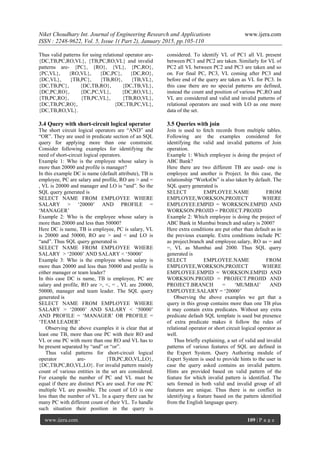 Pattern based approach for Natural Language Interface to Database | PDF