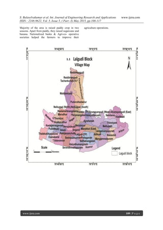 Landuse and Landcover Change Detection in Lalgudi Block ...