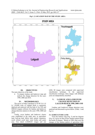 Landuse and Landcover Change Detection in Lalgudi Block ...