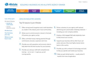 Allstate Exclusive Agency Program | PPT
